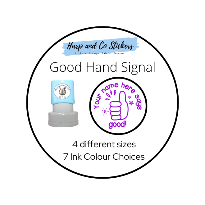 Good Hand Signal — Harp & Co Stickers