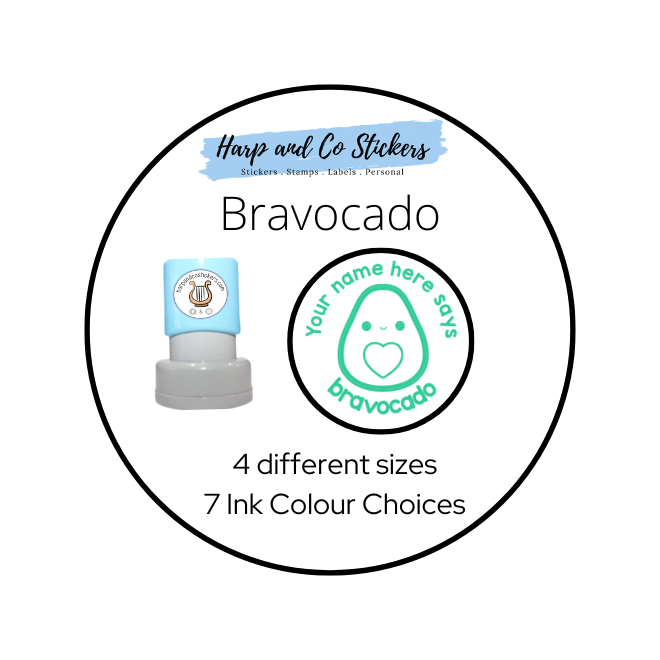 Bravocado — Harp & Co Stickers