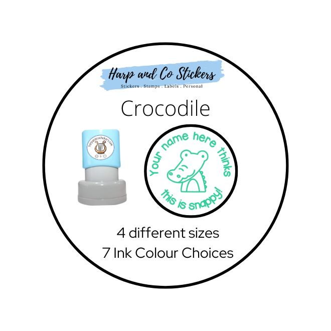 Crocodile — Harp & Co Stickers