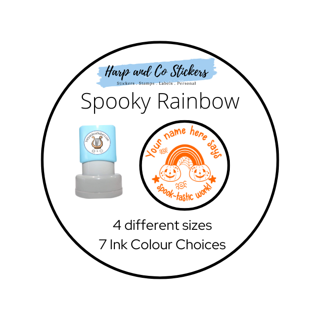 Spooky Rainbow — Harp & Co Stickers