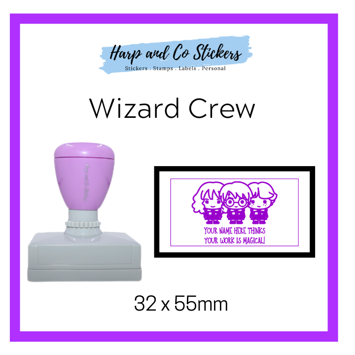 Wizard Crew — Harp & Co Stickers